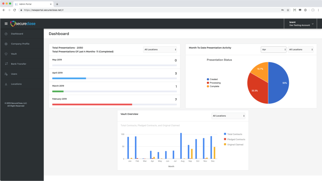 Introducing the New SecureClose Admin Portal – SecureClose