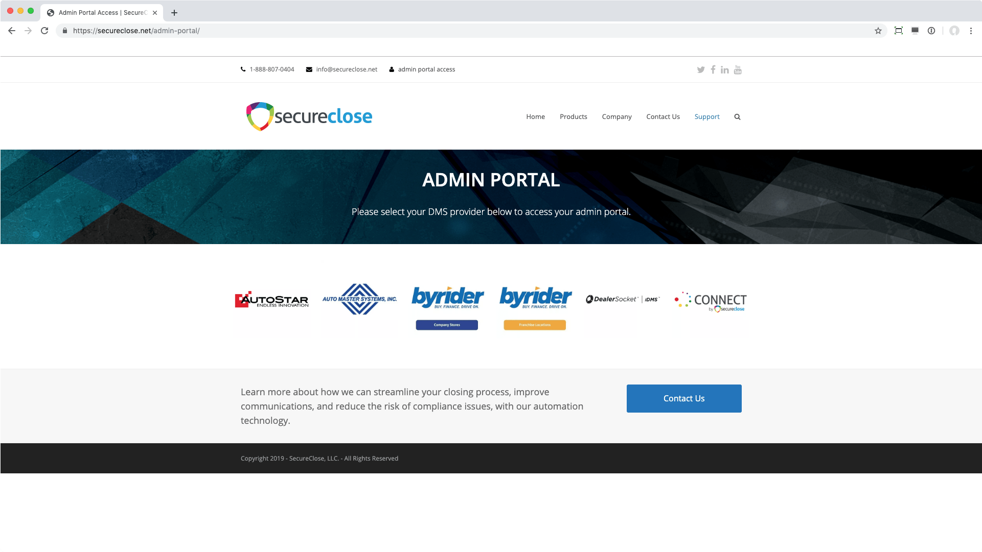 Adding a New User in the Admin Portal – SecureClose